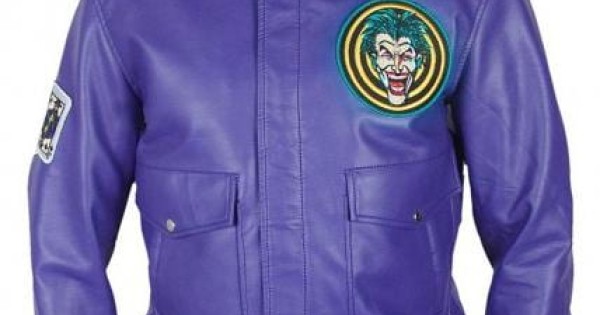 Henchman Joker Goon Batman Purple Bomber Jacket