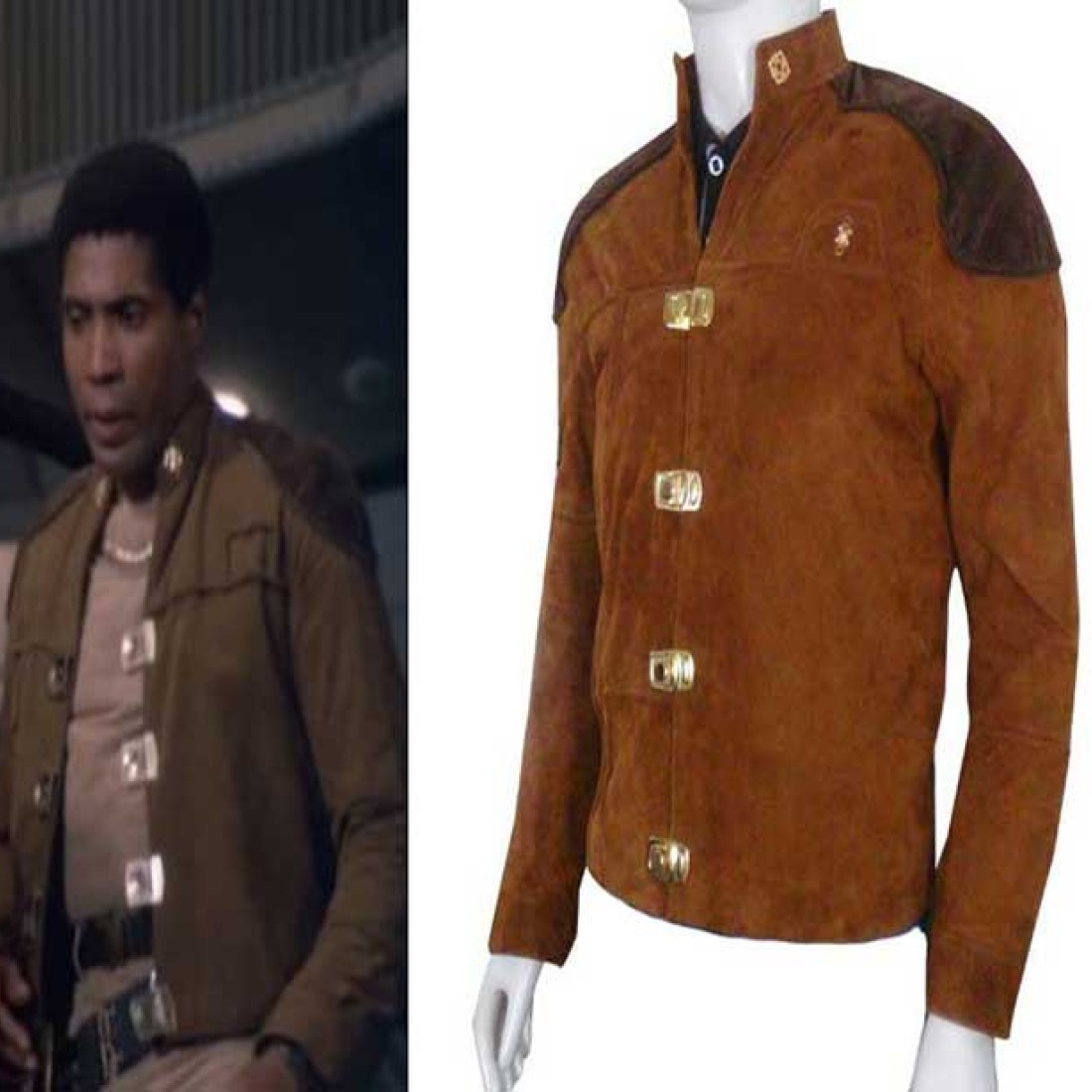 Galactica Warriors Viper Pilot Battlestar Suede Leather Jacket ...