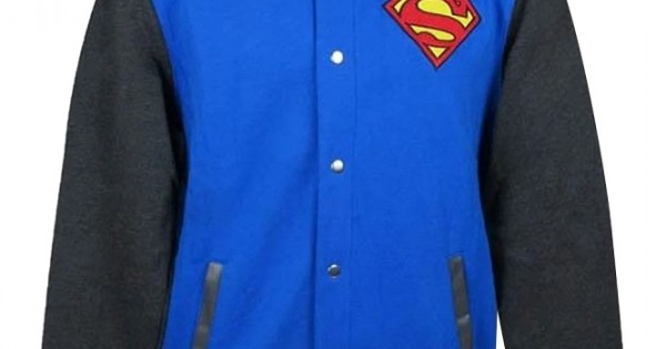 DC Comics Superman Bomber Varsity Jacket - DC-00