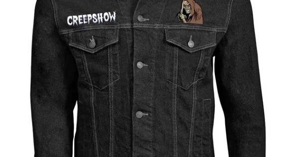 Halloween Black Denim Jacket - Halloween-07