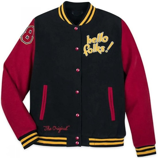 Mickey Mouse and Pluto Varsity Jacket