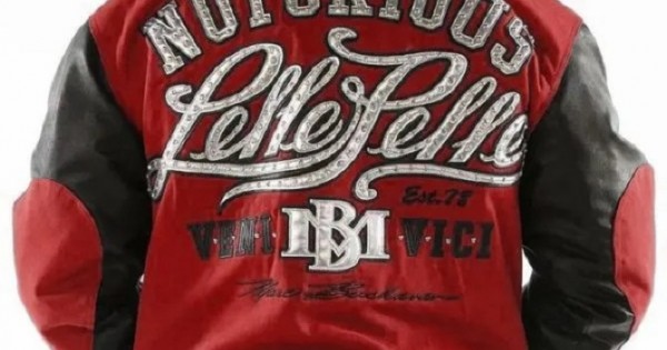 Pelle Pelle Notorious Red Varsity Jacket