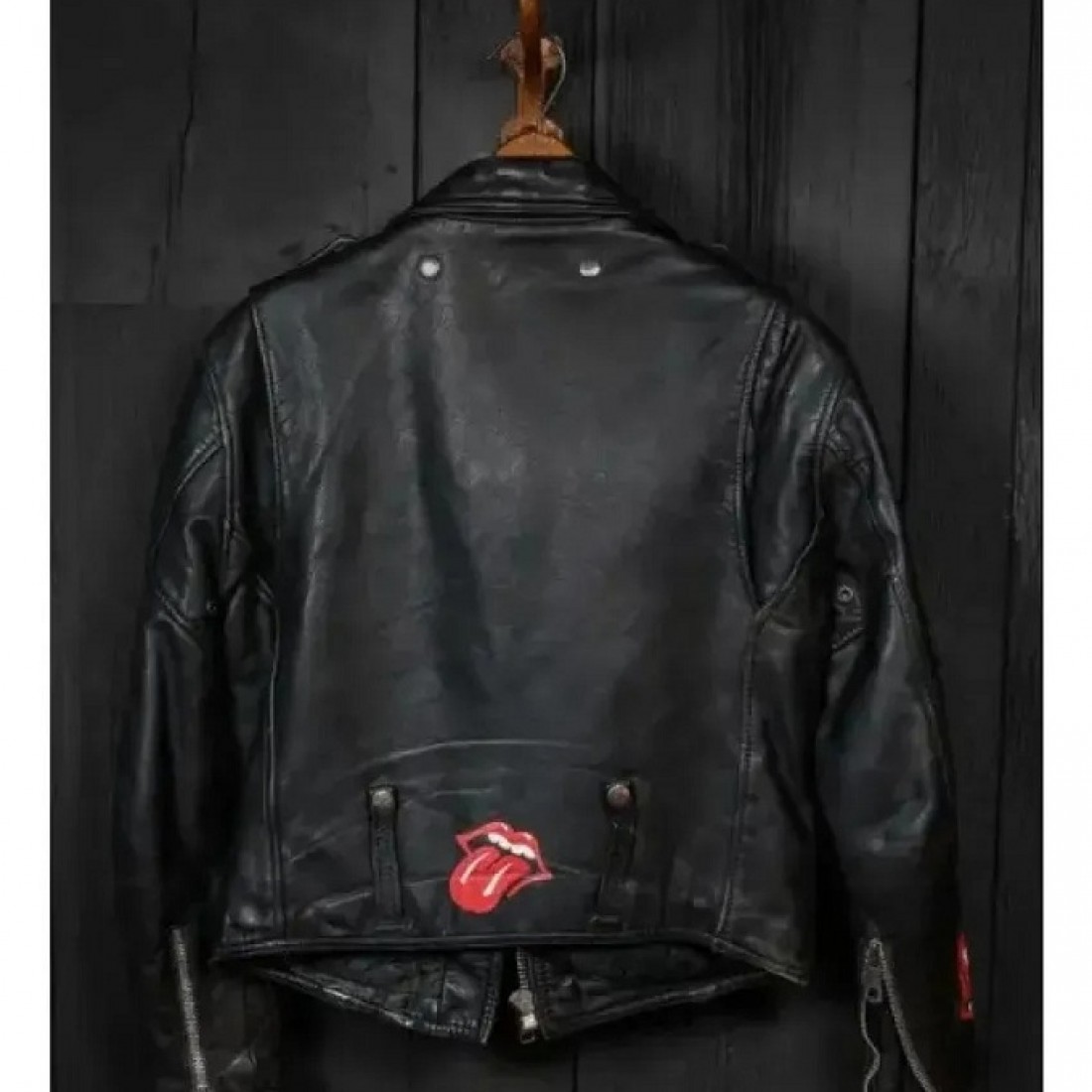 Rolling Stones Fraser Wilson Leather Jacket