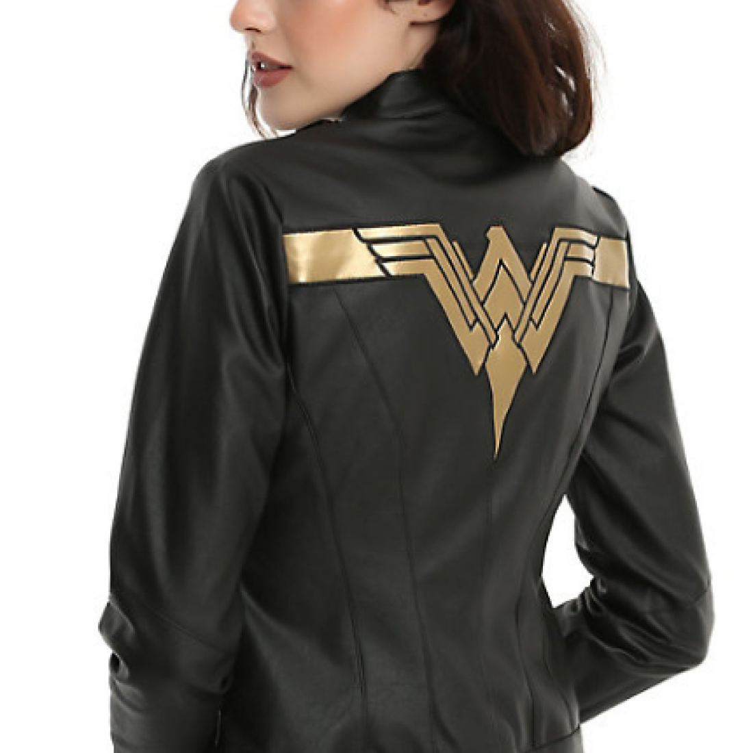 Wonder Women Justice League Gal Gadot Jacket With Golden Logo - GoldenWomen
